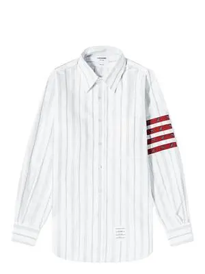 THOM BROWNE Thom Browne 4-Bar Striped Buttoned Shirt