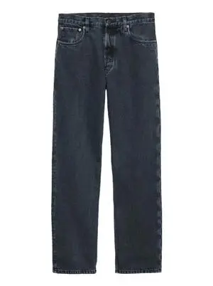 Prada Prada Triangle-Logo Straight-Leg Jeans No