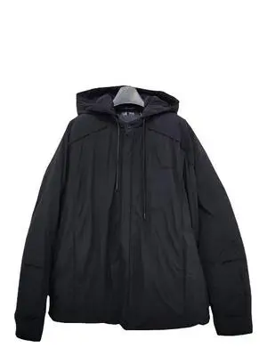JUUN.J Hooded Jacket With Logo - Black