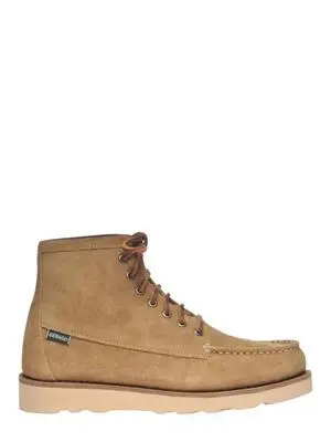 SEBAGO Moc-toe Lace-up Boots - Brown