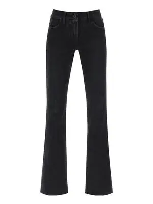 Off-White Bootcut Fit Jeans - Black
