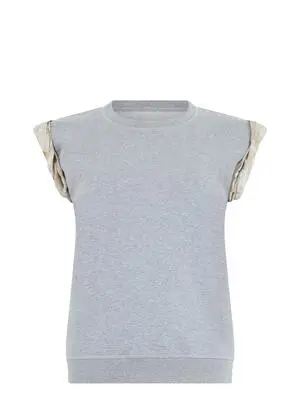 MAISON MARGIELA Contrast Sleeve Sweatshirt - Grey