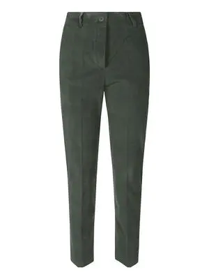 Momoni Tapered-leg Pleated Trousers - Black