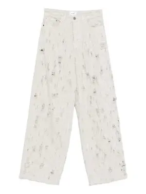 HAIKURE Haikure Bethany Bull Destroy Distressed Jeans Wind Grey