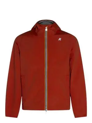 K-WAY Zip-up Hooded Jacket - Red