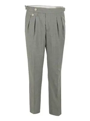 Brunello Cucinelli Pleated Trousers - Medium Gray