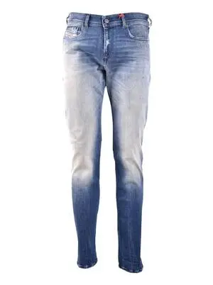 DIESEL® 1979 Sleenker Distressed Skinny Jeans - Blue