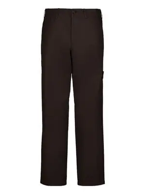 STONE ISLAND Stone Island Logo Patch Straight-Leg Trousers
