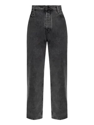 ETUDES Studio District Mid-rise Straight Leg Jeans - Black