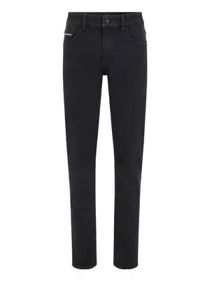 Hugo Boss Logo Jeans - Black