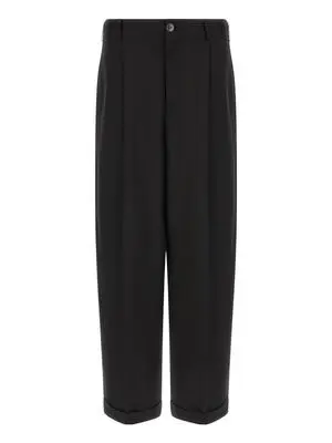 Marni Marni Tropical Pleated Trousers Black
