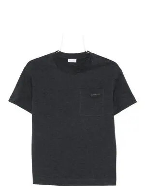 Brunello Cucinelli Short Sleeve Crewneck T-shirt - Grey