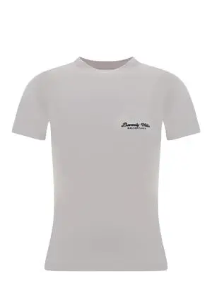 Balenciaga Beverly Hills Fitted T-shirt - White