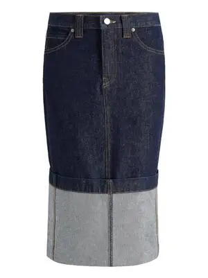 Khaite Khaite Kilian Skirt Indigo