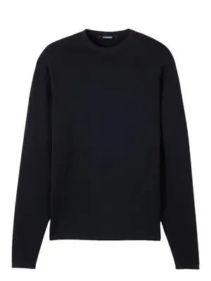 Jacquemus Embroidered Wool Pullover Sweater - Black