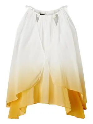 Pinko Ombré Effect Blouse - White