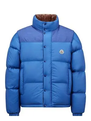 Moncler Verone Reversible Short Puffer Jacket - Electric Blue