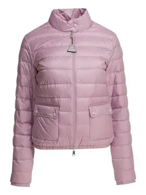 Moncler Lans Zip-up Short Padded Jacket - Pink