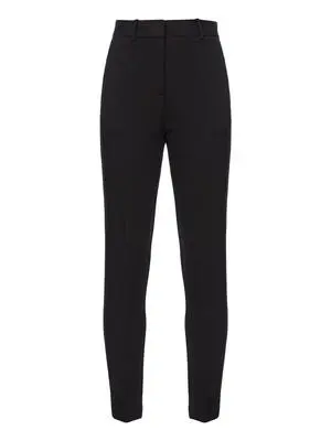 Pinko Anzin Regular-fit Zipped Tailored Pants - Black