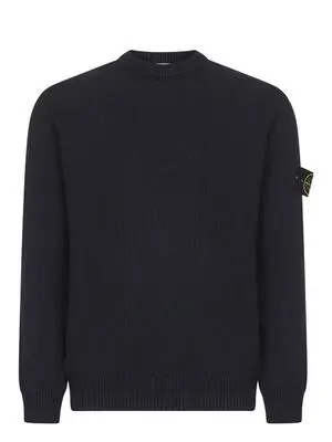 Stone Island Long-sleeved Sweater - Blue
