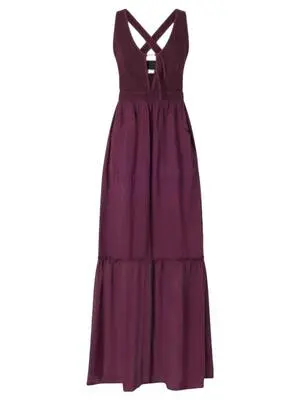 Pinko Sleeveless Maxi Dress - Red