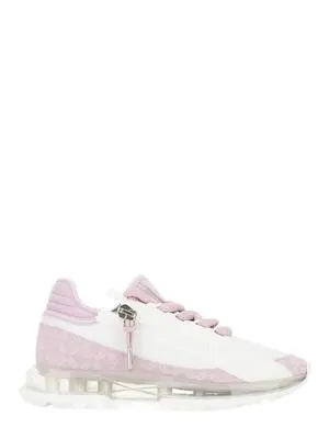 Givenchy Zip Detailed Lace-up Sneakers - White