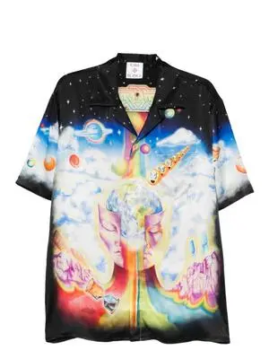 Casablanca Essential Print Short-sleeve Shirt - Multicolor