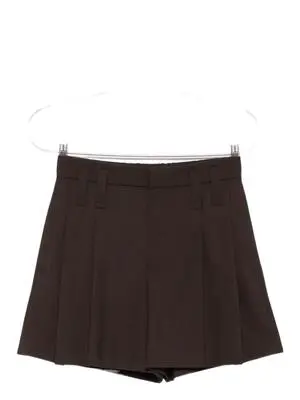 Brunello Cucinelli Pleated Tailored Shorts - Brown