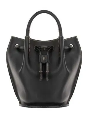 TOD'S Buz Drawstring Mini Bucket Bag - Black