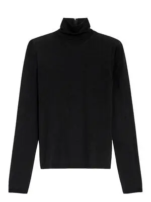 Max Mara Max Mara Adina Turtleneck Long-Sleeved Jumper Black