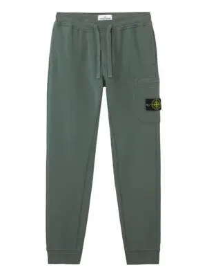 Stone Island Slim Fit Sweatpants - Dark Green