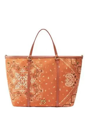 PINKO Pinko Printed Top Handle Bag