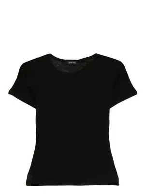 ANINE BING Sylvie Slim-fit T-shirt - Black