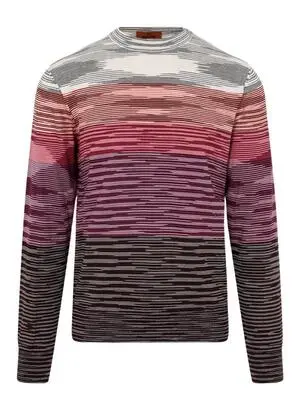 Missoni Striped Wool Jumper - Multicolor