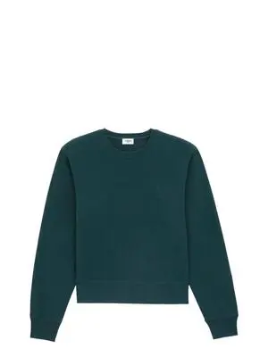 Saint Laurent Cassandre Crewneck Sweatshirt - Blue
