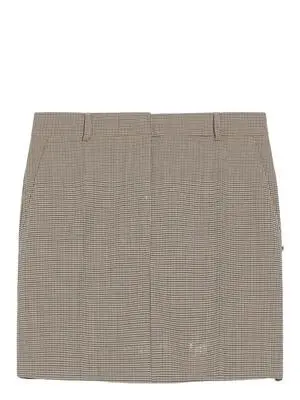 Sportmax Sportmax Houndstooth Mini Skirt Cake
