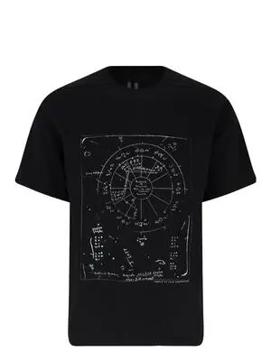 Rick Owens Brad Graphic T-shirt - Black