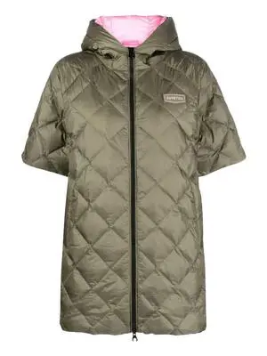 Duvetica Asolo Diamond-quilting Padded Jacket - Green