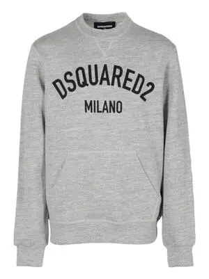 Dsquared2 Milano Logo Pattern Sweater - Gray