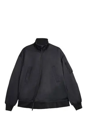 Y3 Y-3 Zip-Up Bomber Jacket With Stand Collar