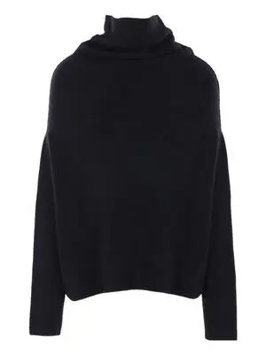 Rick Owens Shroud Hooded Jumper - Black
