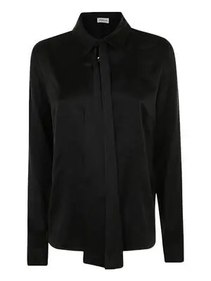 P.a.r.o.s.h Long Sleeve Shirt - Black