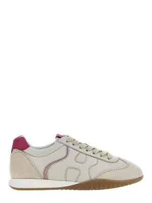 Hogan Olympia-z Sneakers With Side H Detail - White