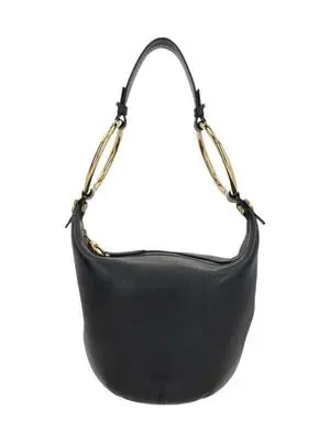 Chloé Zippered Shoulder Bag - Black