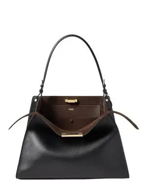 Fendi Way Medium Tote Bag - Black