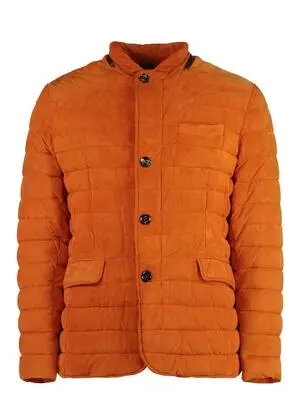 MOORER Zavyer-urg Quilted Jacket - Orange