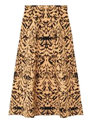 ULLA JOHNSON Ulla Johnson Lani Jacquard-Knit Midi Skirt