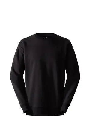 The North Face Logo Patch Crewneck Sweatshirt - Black