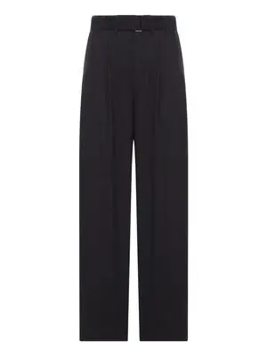 Soeur Gabby Belted Trousers - Black