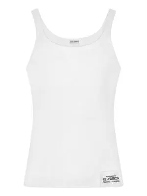 Dolce & Gabbana Dolce Gabbana Fine-rib Crewneck Singlet - White